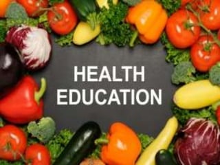 Health education | PPT