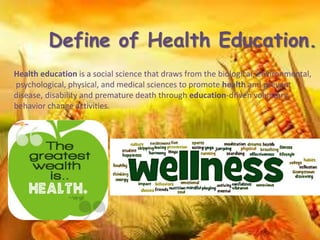Health education | PPTX