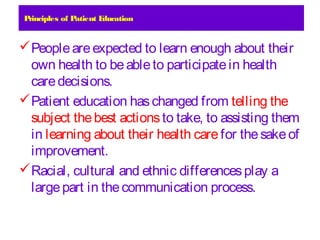 Health education and adults learning. | PPT