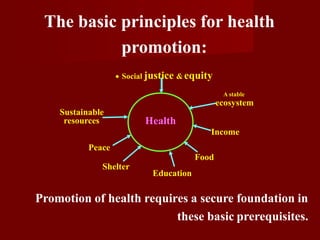 Health education and promotion | PPTX