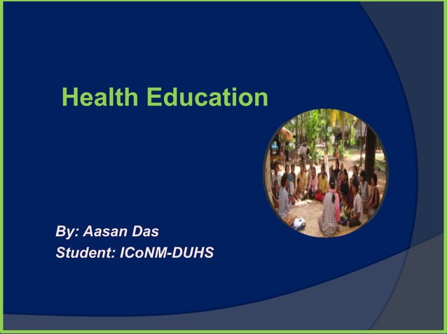 Health education by a.d | PPT