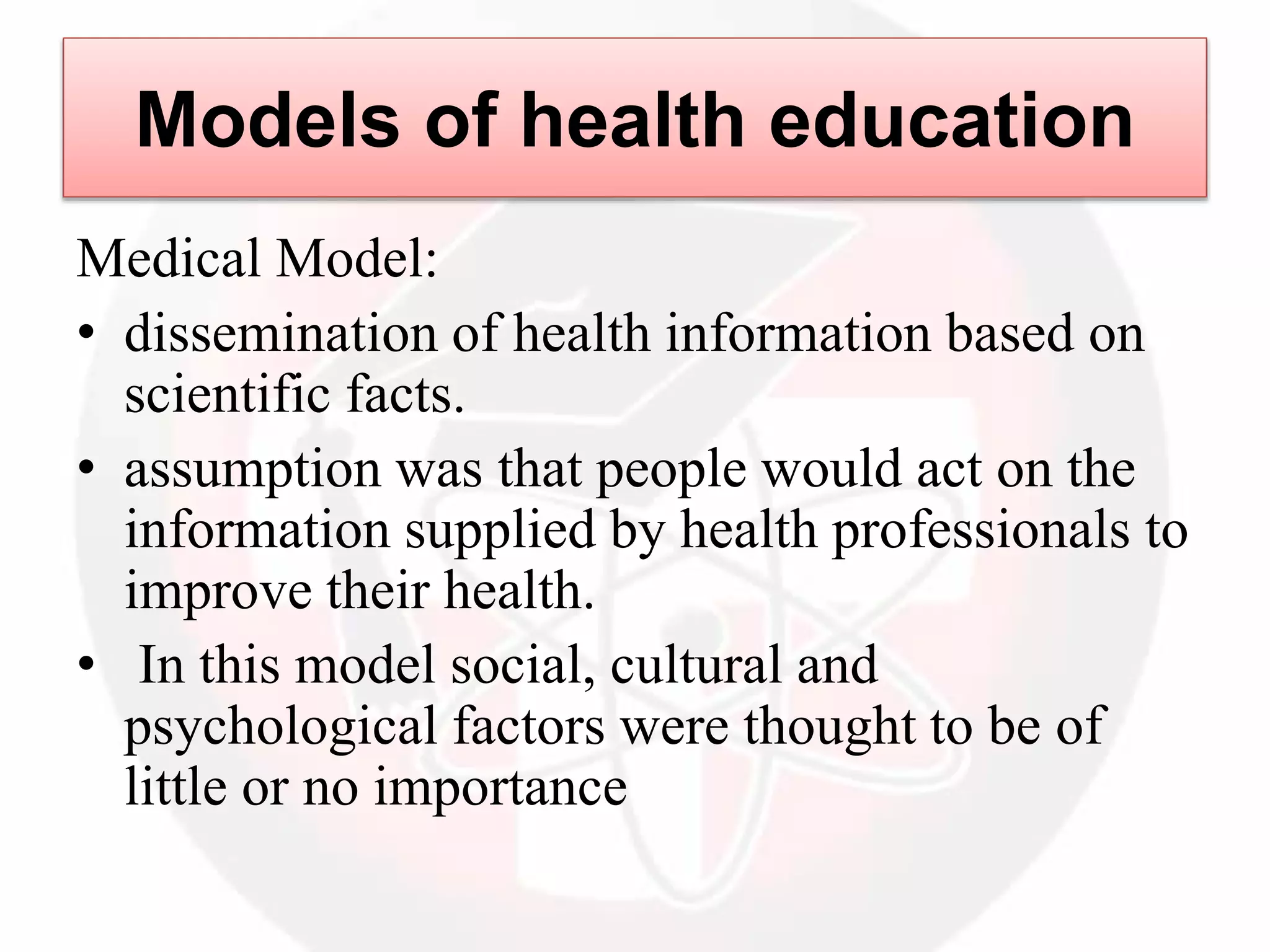 Health education | PPTX