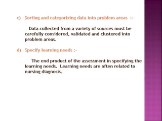 Health education in Nursing lesson plan | PPTX