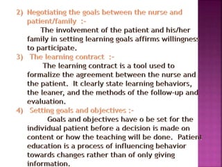 Health education in Nursing lesson plan | PPTX