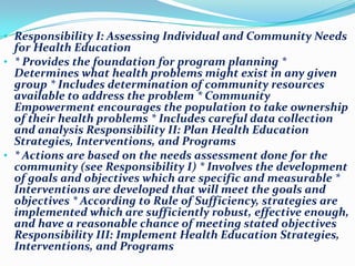 Health education for nursing | PPTX