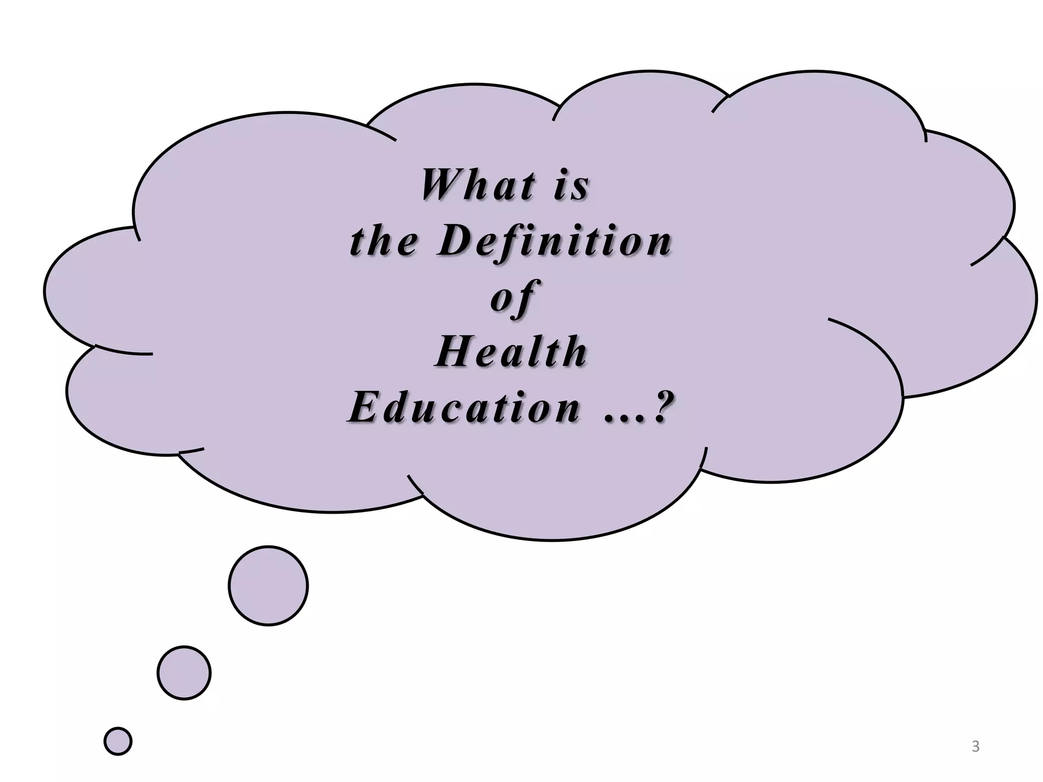 Health education principles and concepts | PPTX