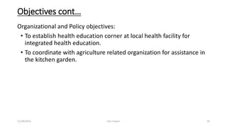 Health education program on prevention of tuberculosis | PPTX