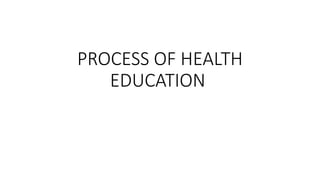 HEALTH EDUCATION STEPS.pptx pharmacy practice | PPTX