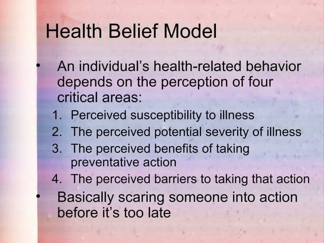 Health education theories | PPT