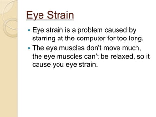 Health effects of ict | PPT