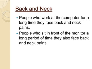 Health effects of ict | PPT