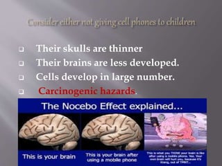 Health effects of mobile phones | PPTX