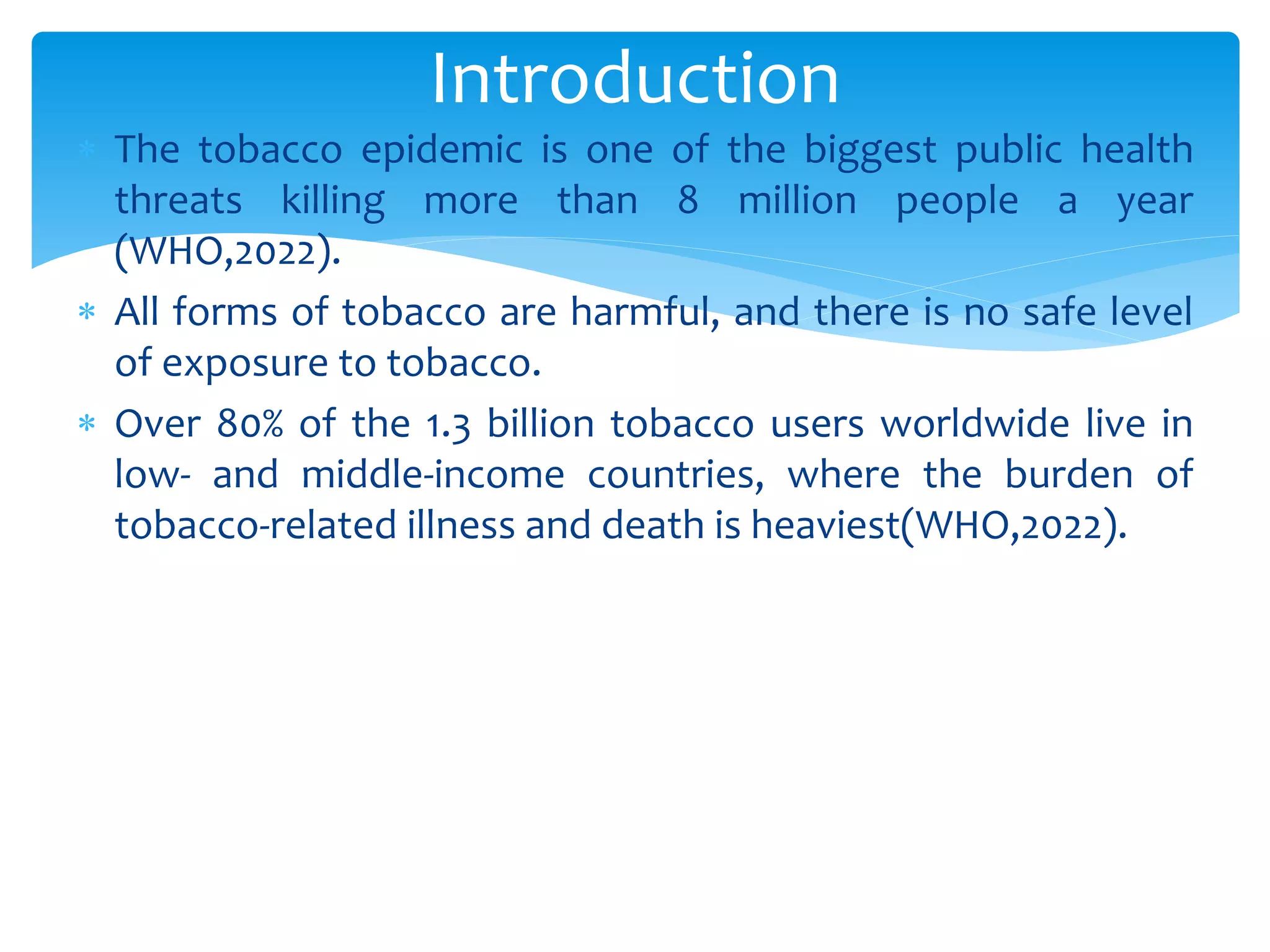 Health effects of Smoking and tobacco use.pptx