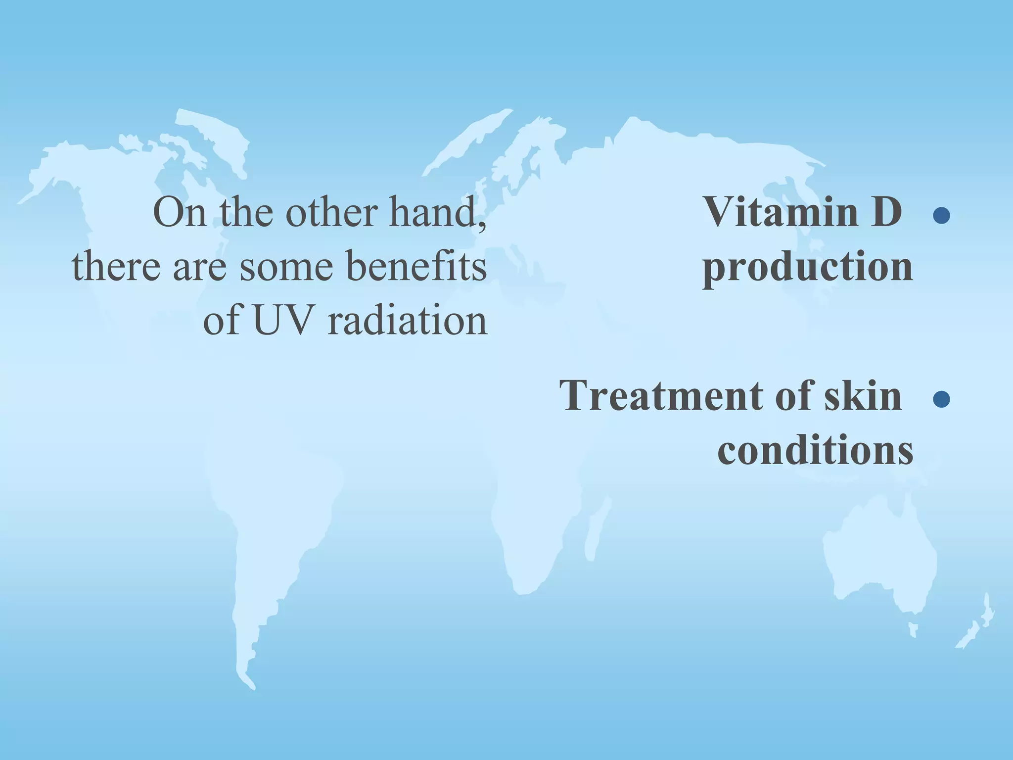 Health effects of ultraviolet radiation | PPTX