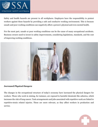 Health Effects of Unsafe and Poor Working Conditions | PDF
