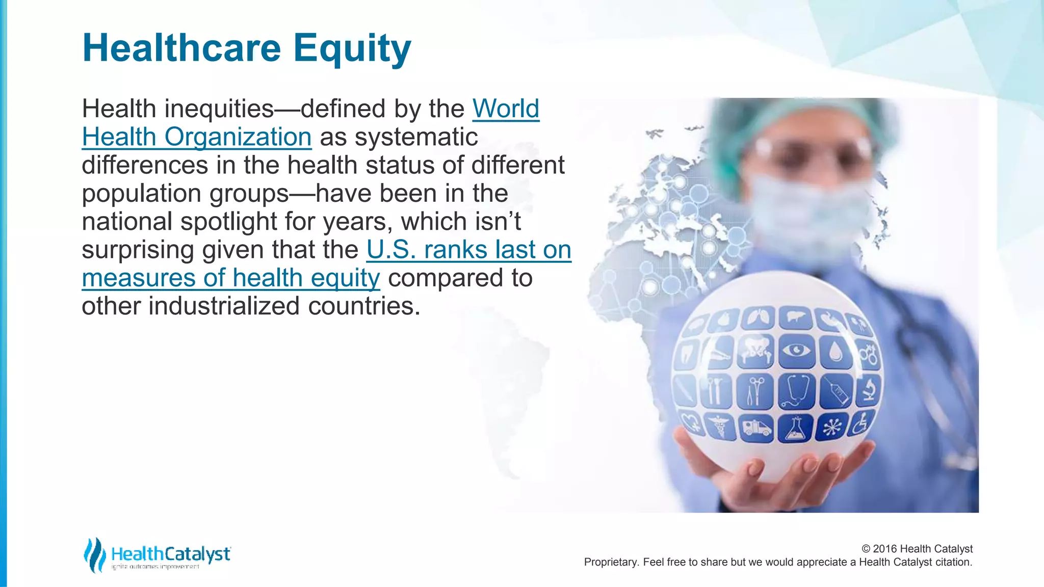 Health Equity: Why it Matters and How to Achieve it | PPTX