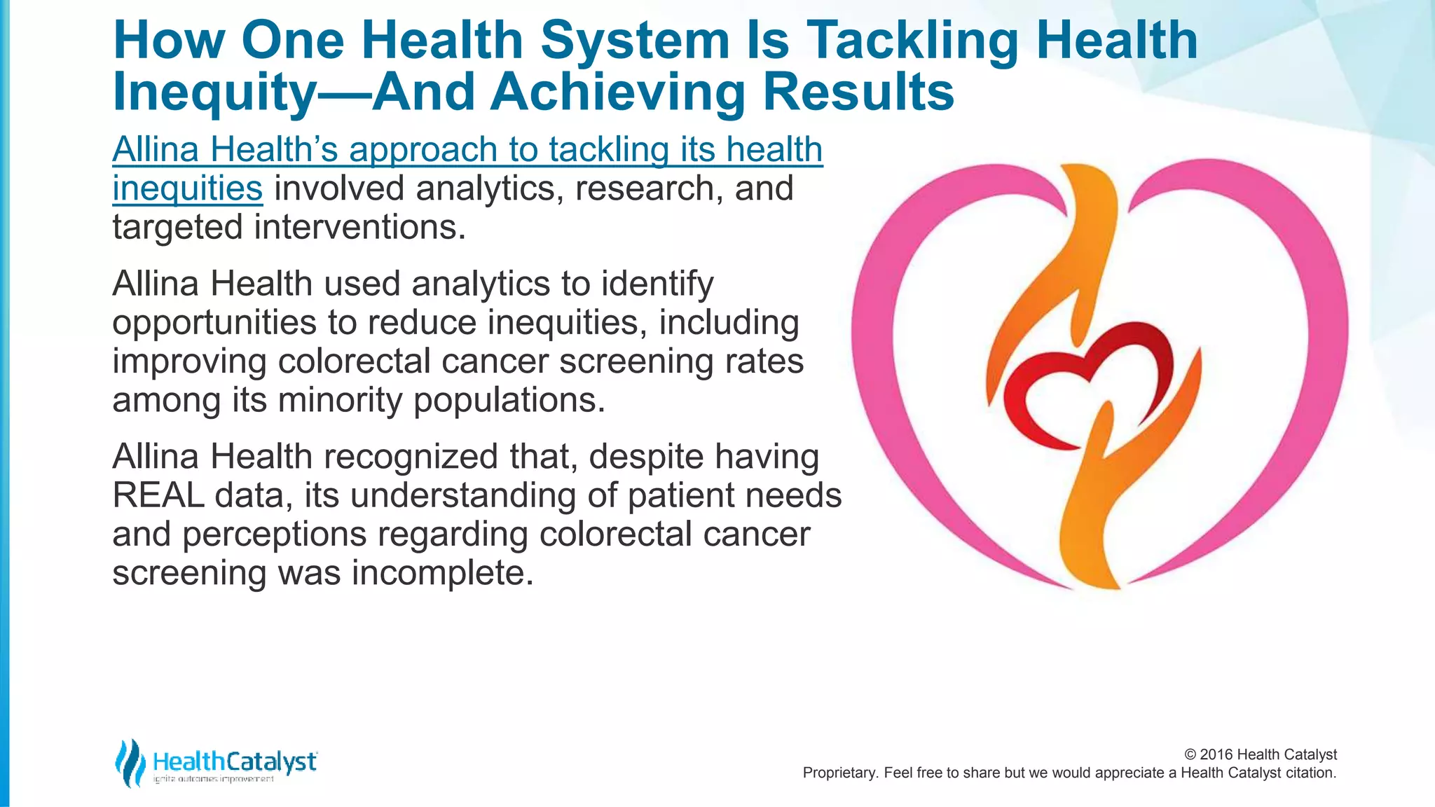 Health Equity: Why it Matters and How to Achieve it | PPTX