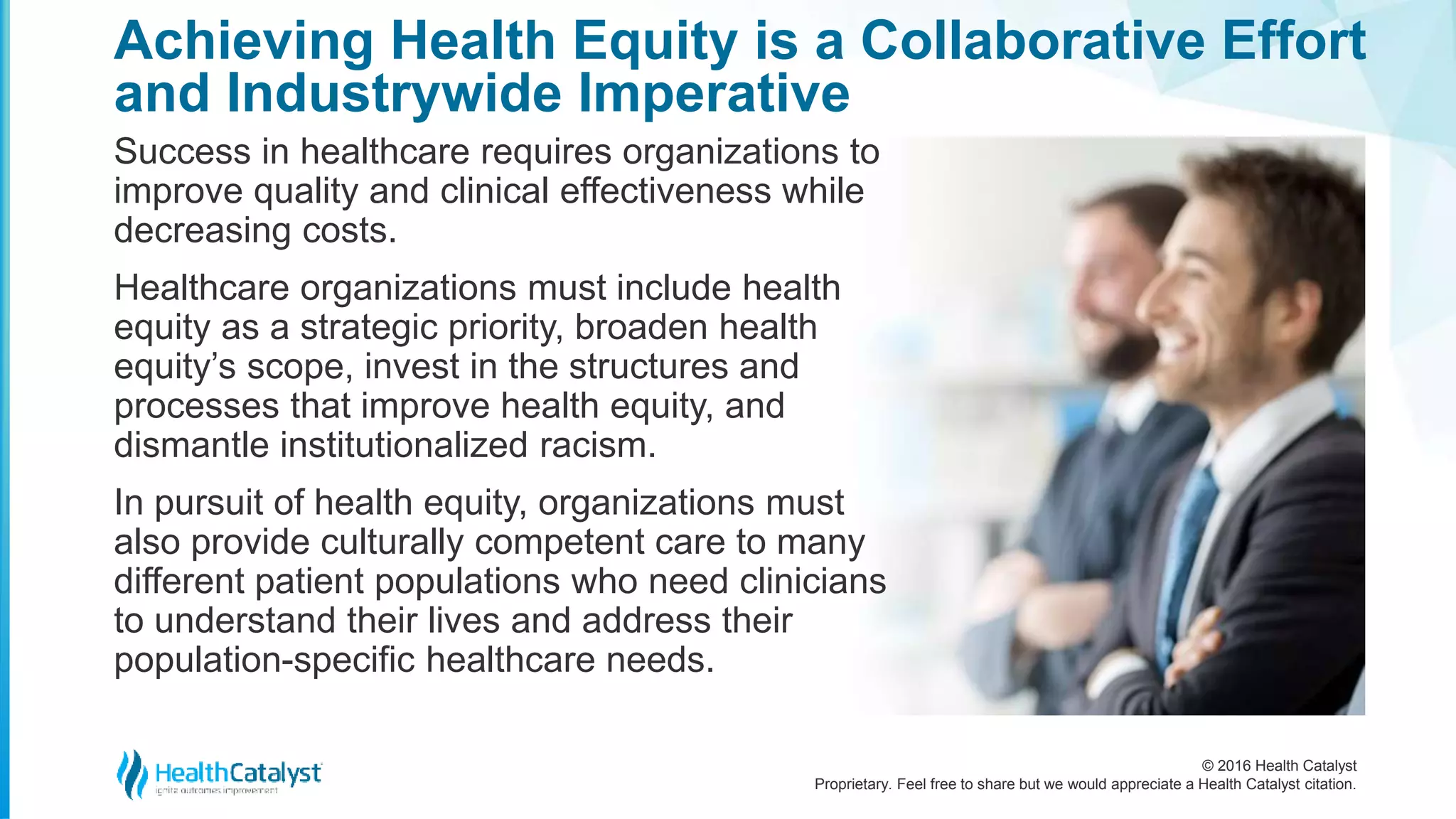 Health Equity: Why it Matters and How to Achieve it | PPTX