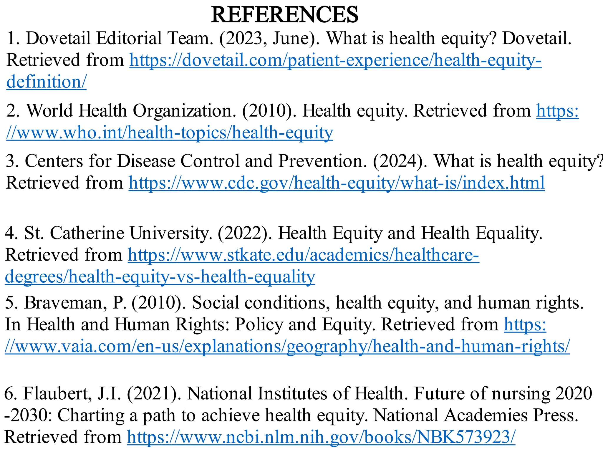 Health Equity and Health Disparities Explained | PDF