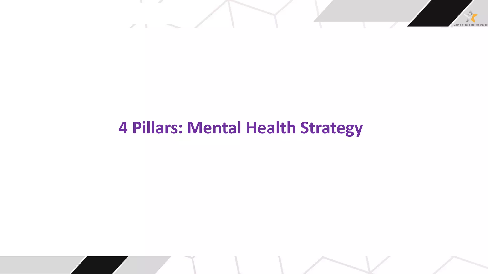 The 4 Pillars: Essentials for Workplace Mental Health and Benefits ...