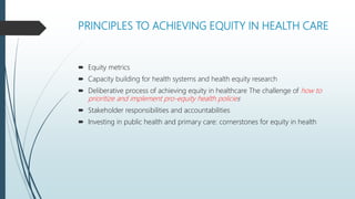 health equity | PPTX