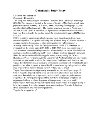 Health Essay Writing | PDF