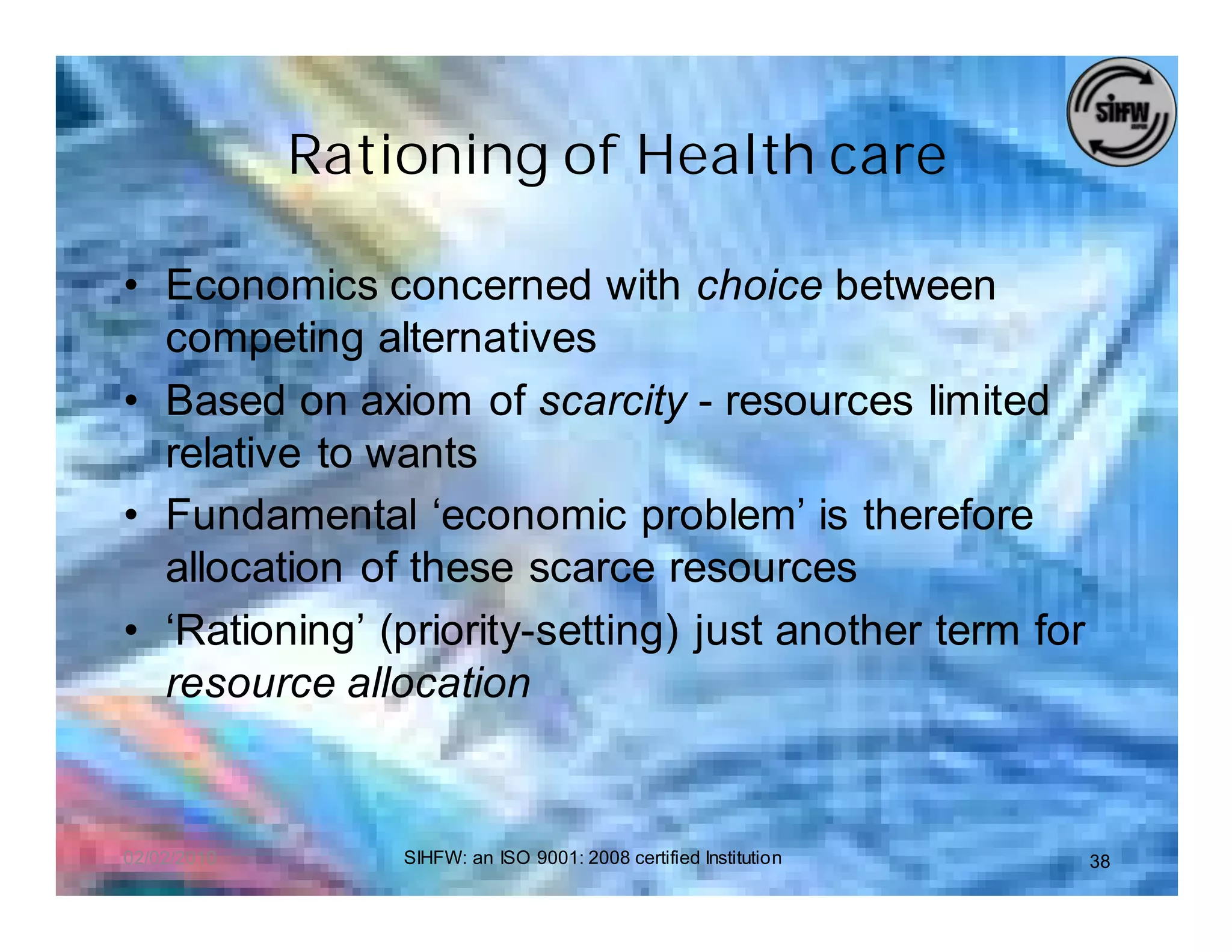 Health Expenditure & Financing | PDF