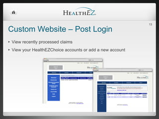HealthEZ employer sales presentation | PPT