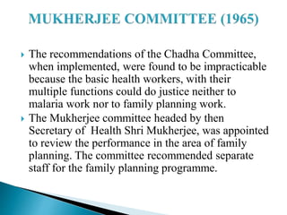 family welfare committees | PPTX | Reproductive Health | Diseases and ...