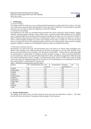 Health financing in ghana | PDF