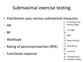 Rate Of Perceived Exertion Acsm