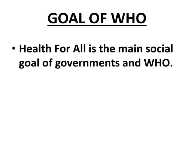 HEALTH FOR ALL | PPTX | Health Insurance | Insurance