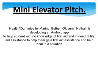 Health for dummies | PPTX