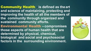 Health 9 community Health and Environmental Health.pptx | Free Download