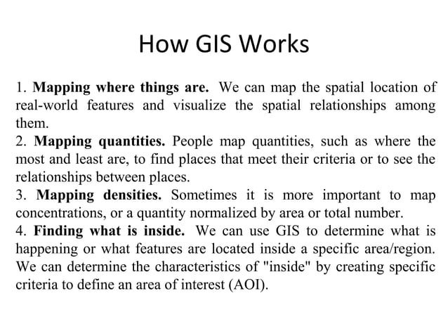 Health GIS (Geographic Information System) | PPT | Geography | Science