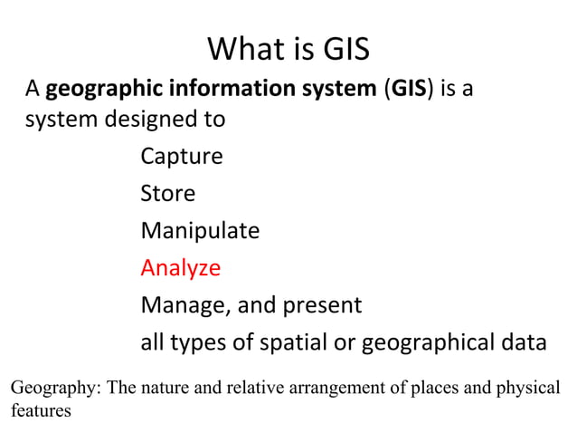 Health GIS (Geographic Information System) | PPT | Geography | Science