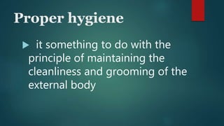 Health Habits and Hygiene | PPTX