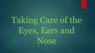 Health Habits and Hygiene | PPTX