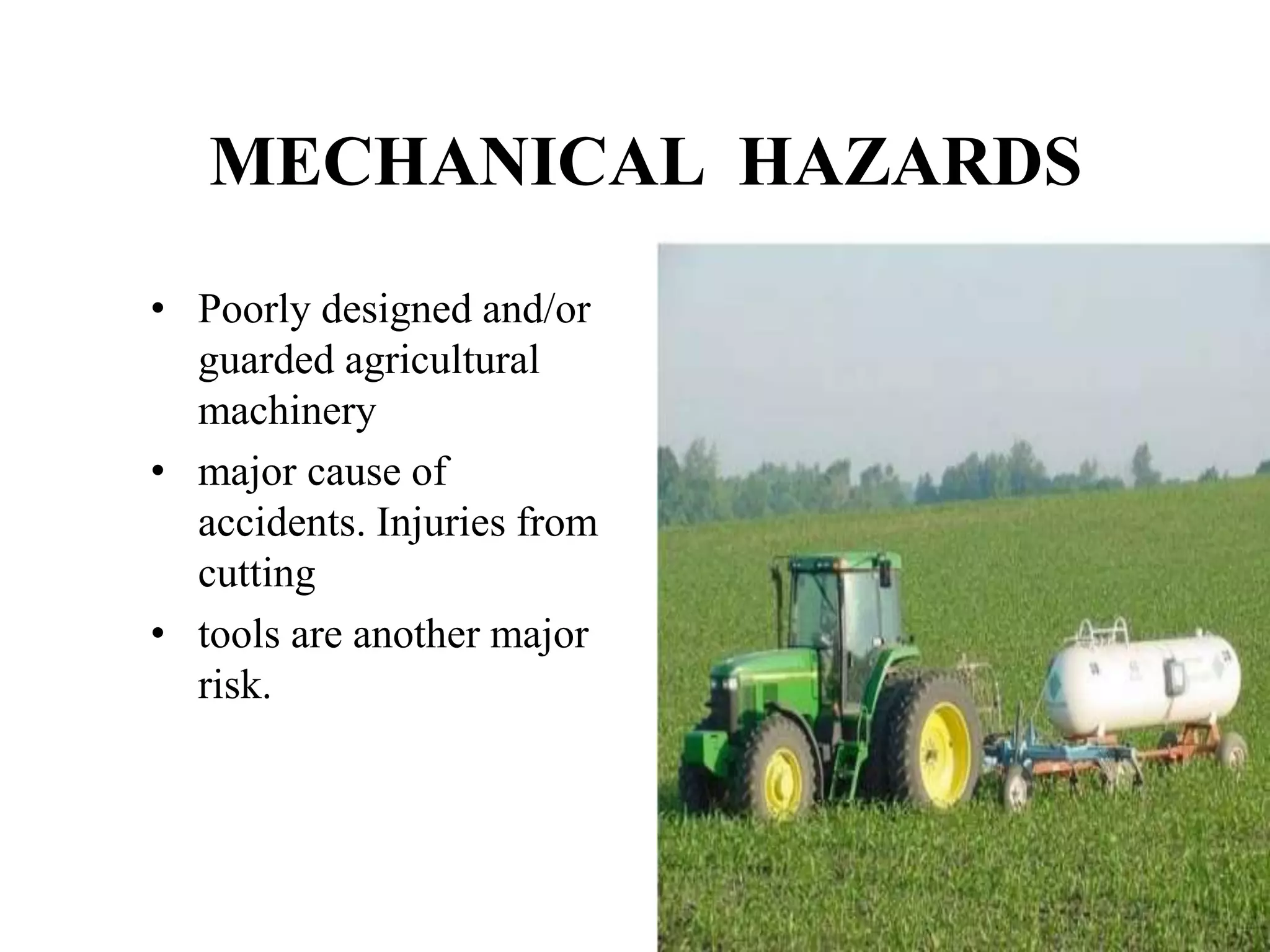 Health hazards face by agriculture workers | PPTX
