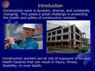 Health hazards in construction | PPT