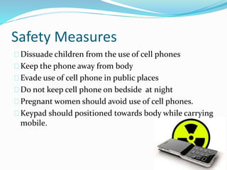 Health hazards of mobile phones | PPTX