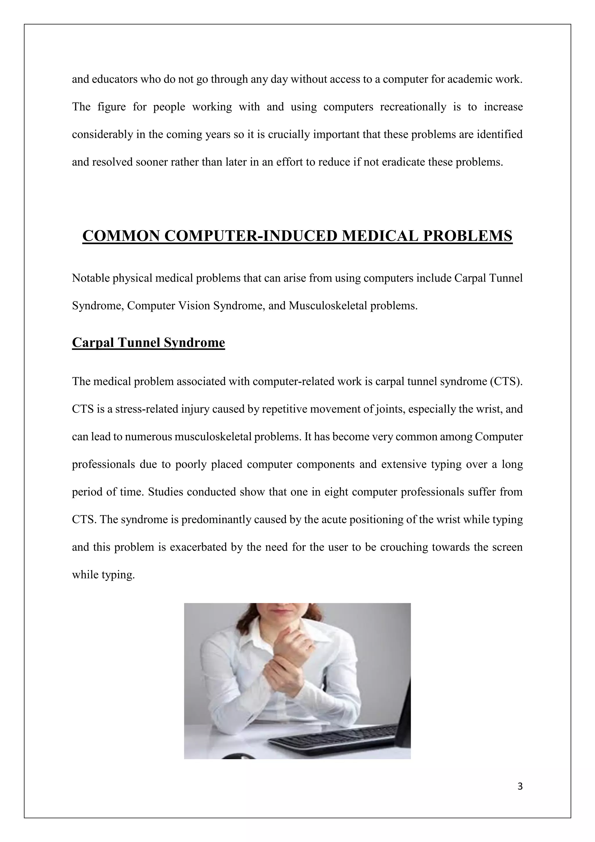 Health hazards of using computer | PDF