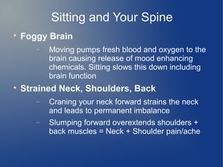 Health hazards sitting | PPT