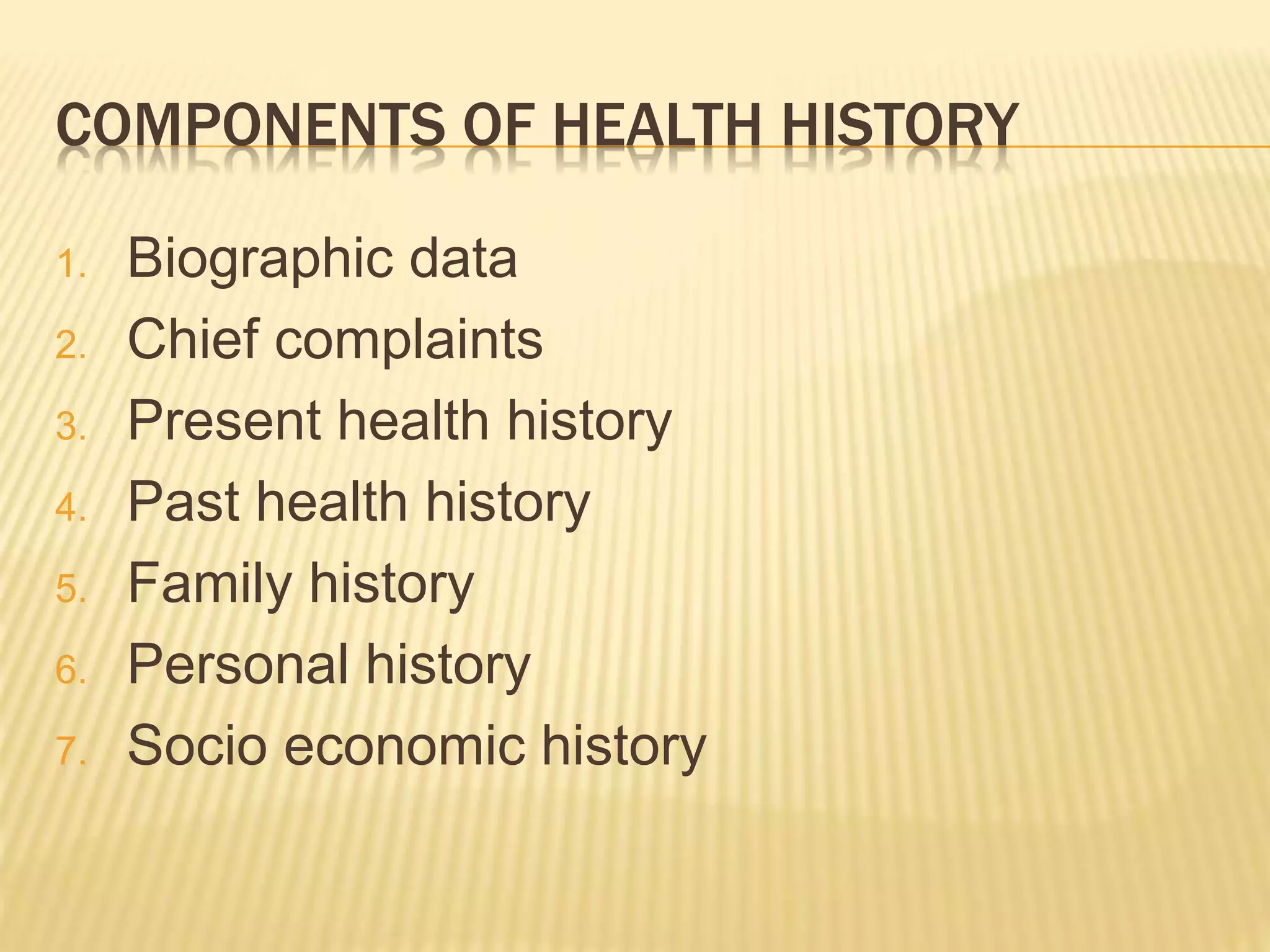 Health history | PPSX
