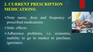 FOUNDATIONS: Health history of the older adults.pptx