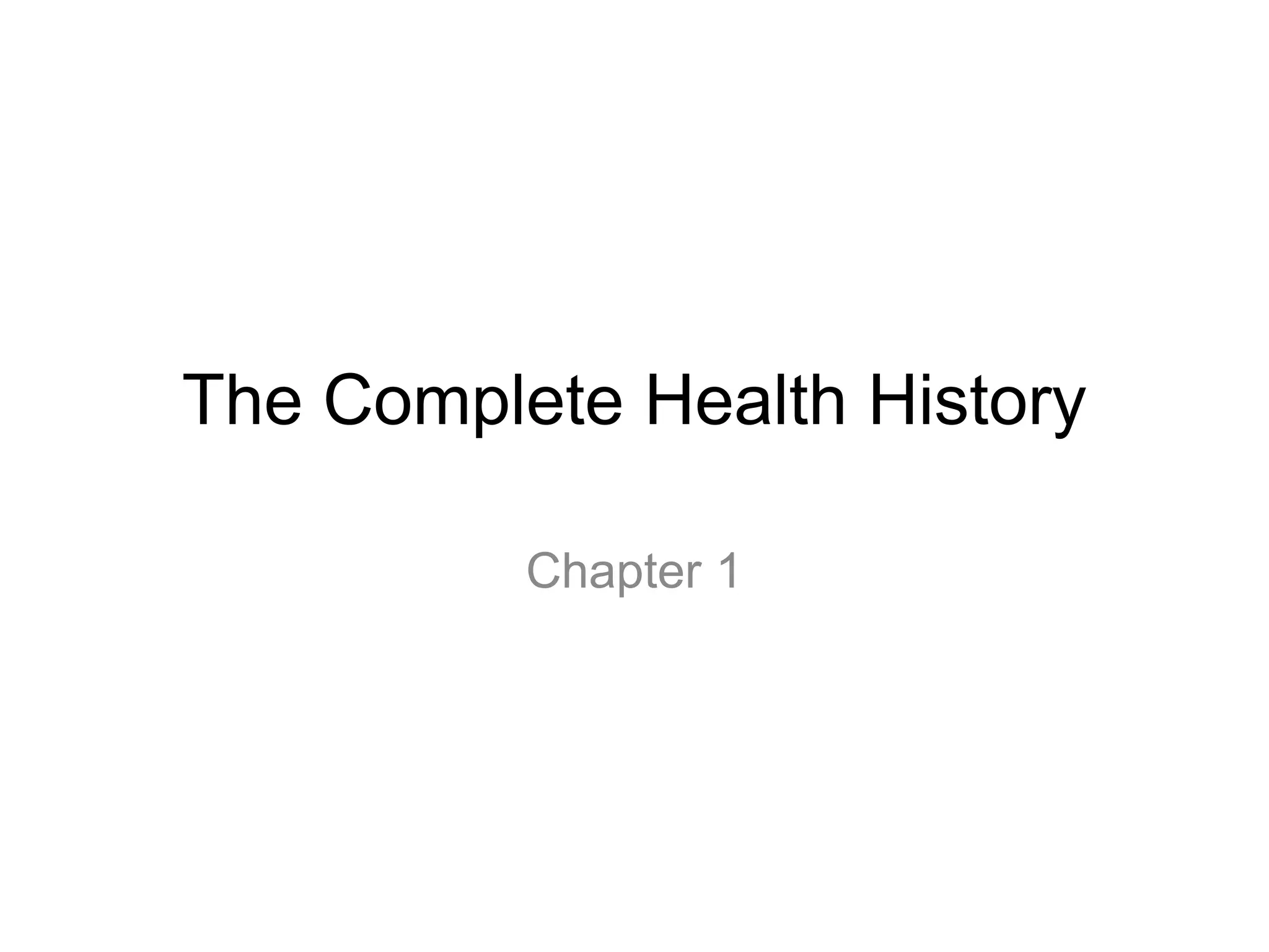 Health history student.pptx