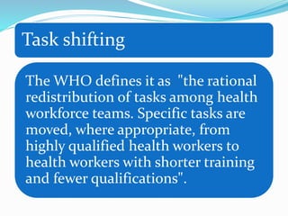 Health human resource ppt | PPTX