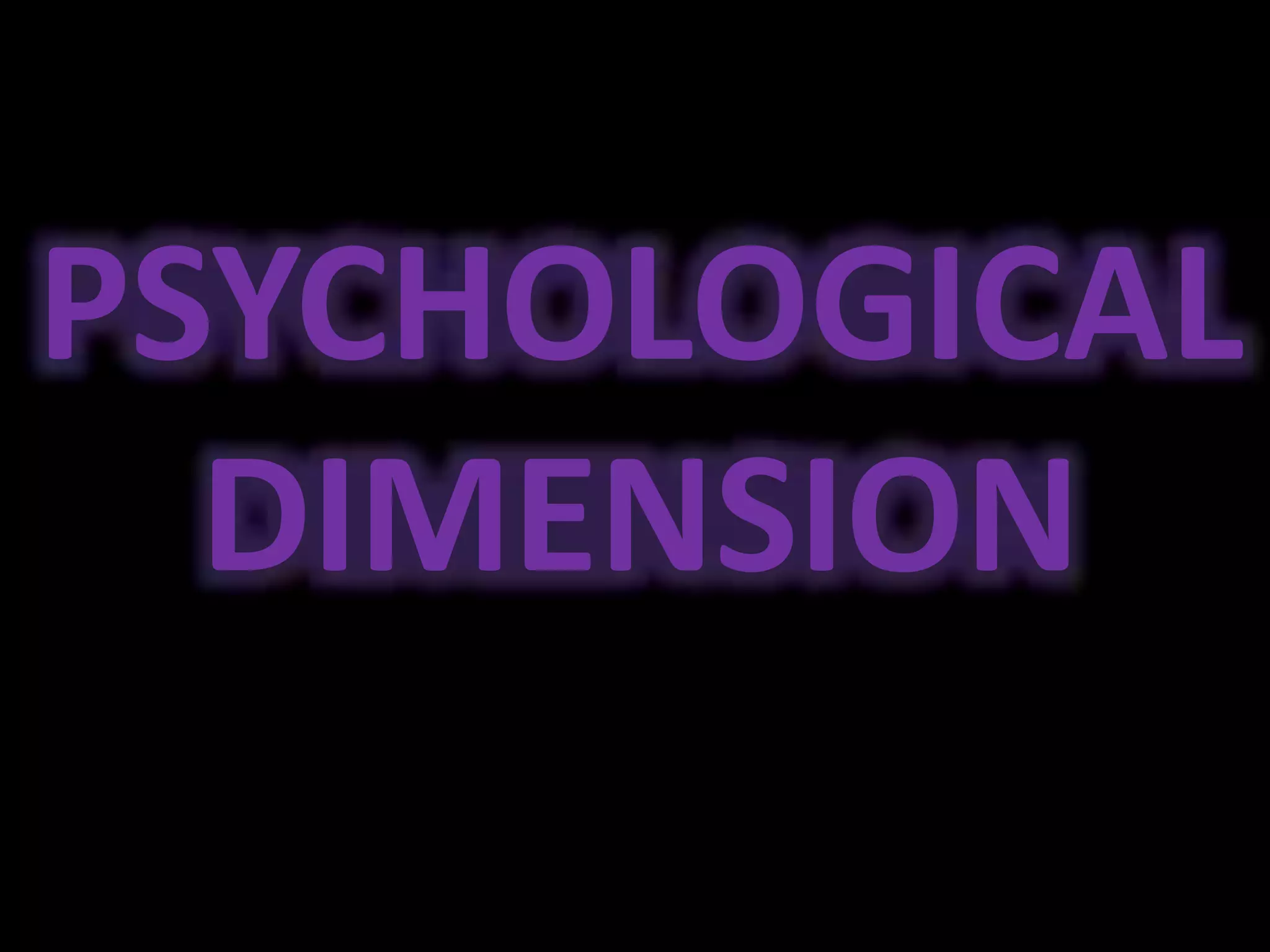 Human Sexuality Dimension | PPTX