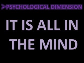 Human Sexuality Dimension | PPTX