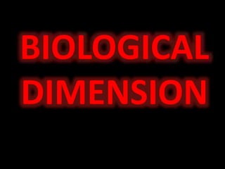 Human Sexuality Dimension | PPTX